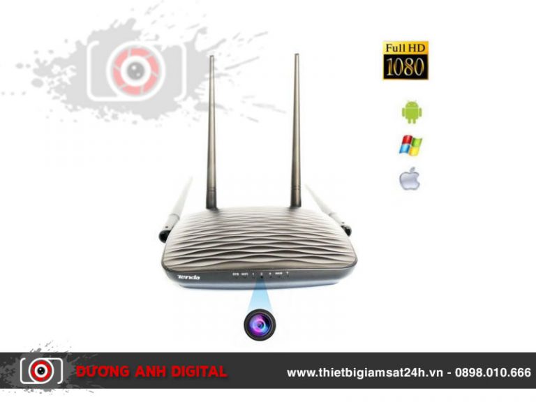Camera 4K ngụy trang Router wifi Tenda | Dương Anh Digital
